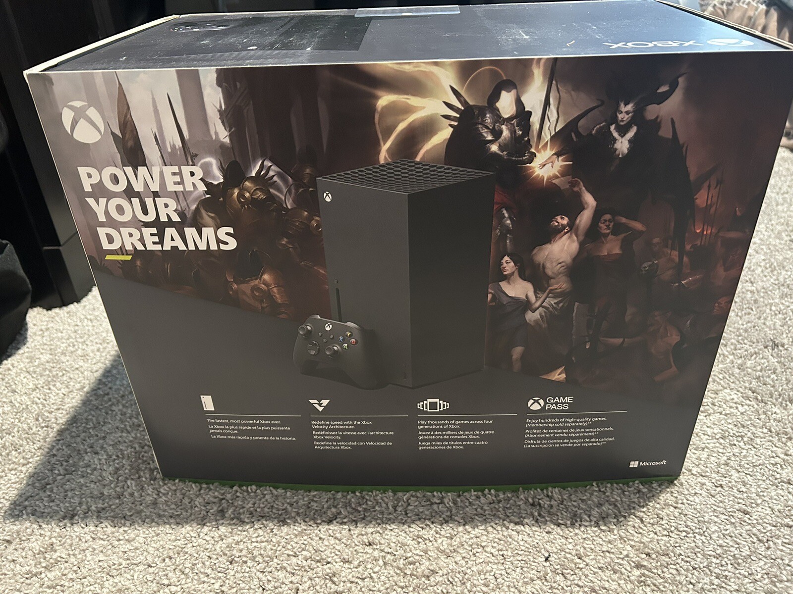 Microsoft Xbox Series X Diablo IV Bundle 1TB Video Game Console - Black ...