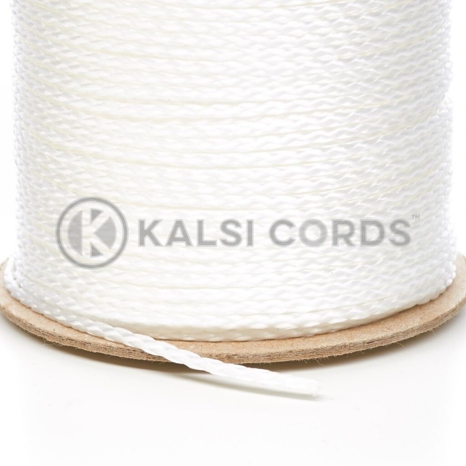 1.5MM THIN POLYPROPYLENE ROPE BRAIDED POLY CORD STRONG STRING IN BLACK ...