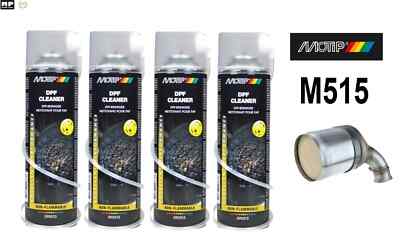 4 BOMBE SPRAY NETTOYANT FAP MOTIP EXELLLENT PERFORMANCE DPF CLEANER ...