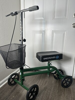 Knee Rover Steerable Knee Walker Scooter Turning Folding With Basket ...