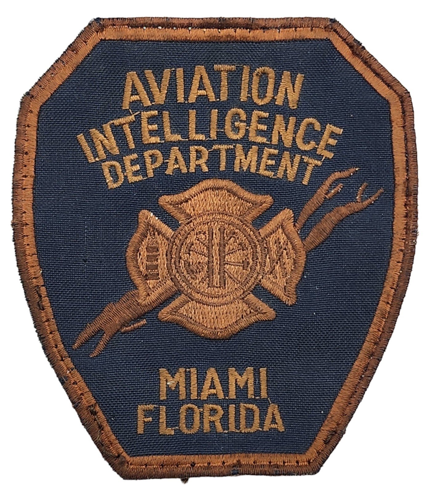 Vintage AVIATION INTELLIGENCE DEPARTMENT Miami Florida Fire Department ...