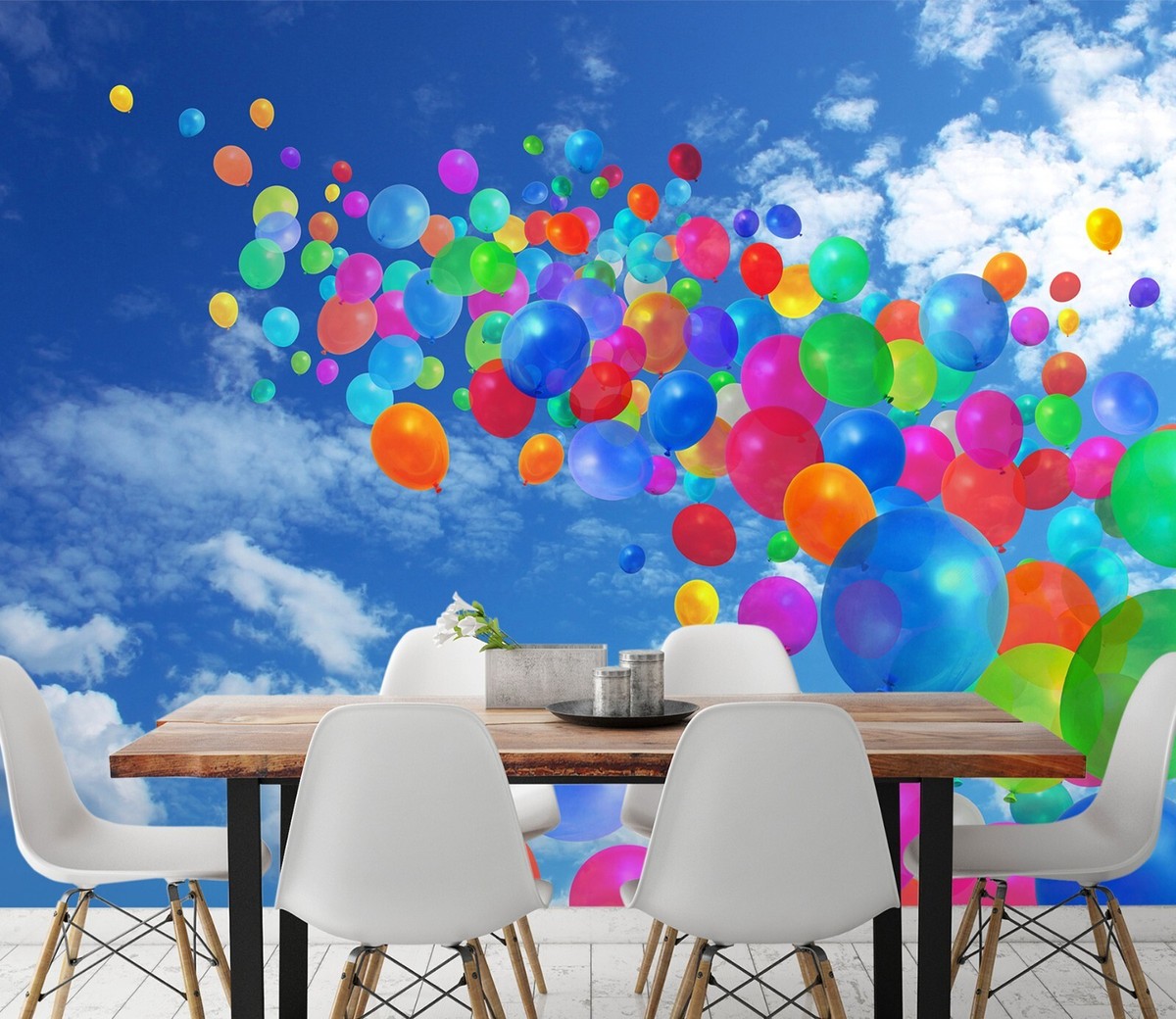 Colorful Balloon Wallpaper Different Color Balloons Hi Res Stock