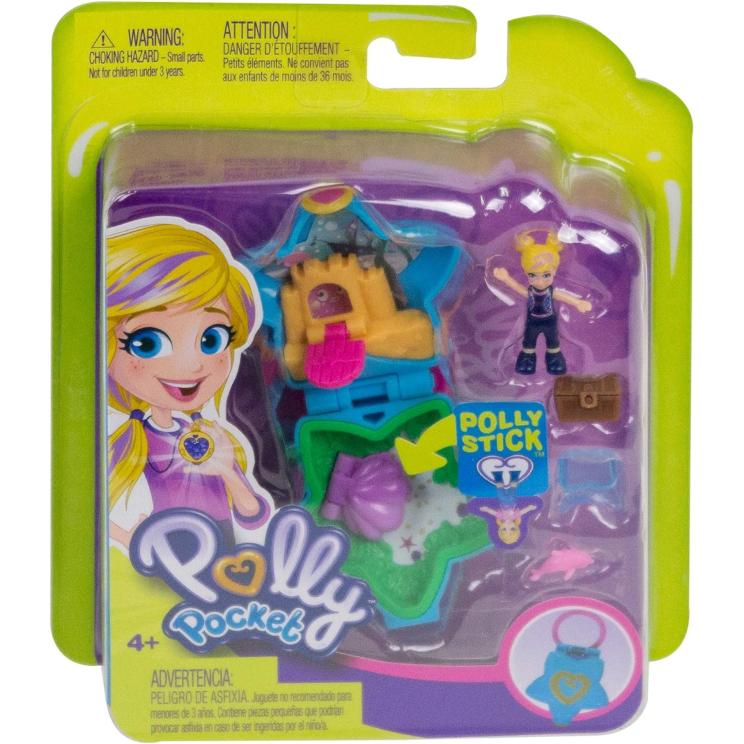 Polly Pocket Tiny Pocket Places Aquarium New Kids Childrens Toy ...