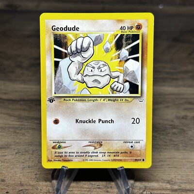 Pokemon TCG Neo Revelation #44/64 Geodude 1st Edition NM | eBay