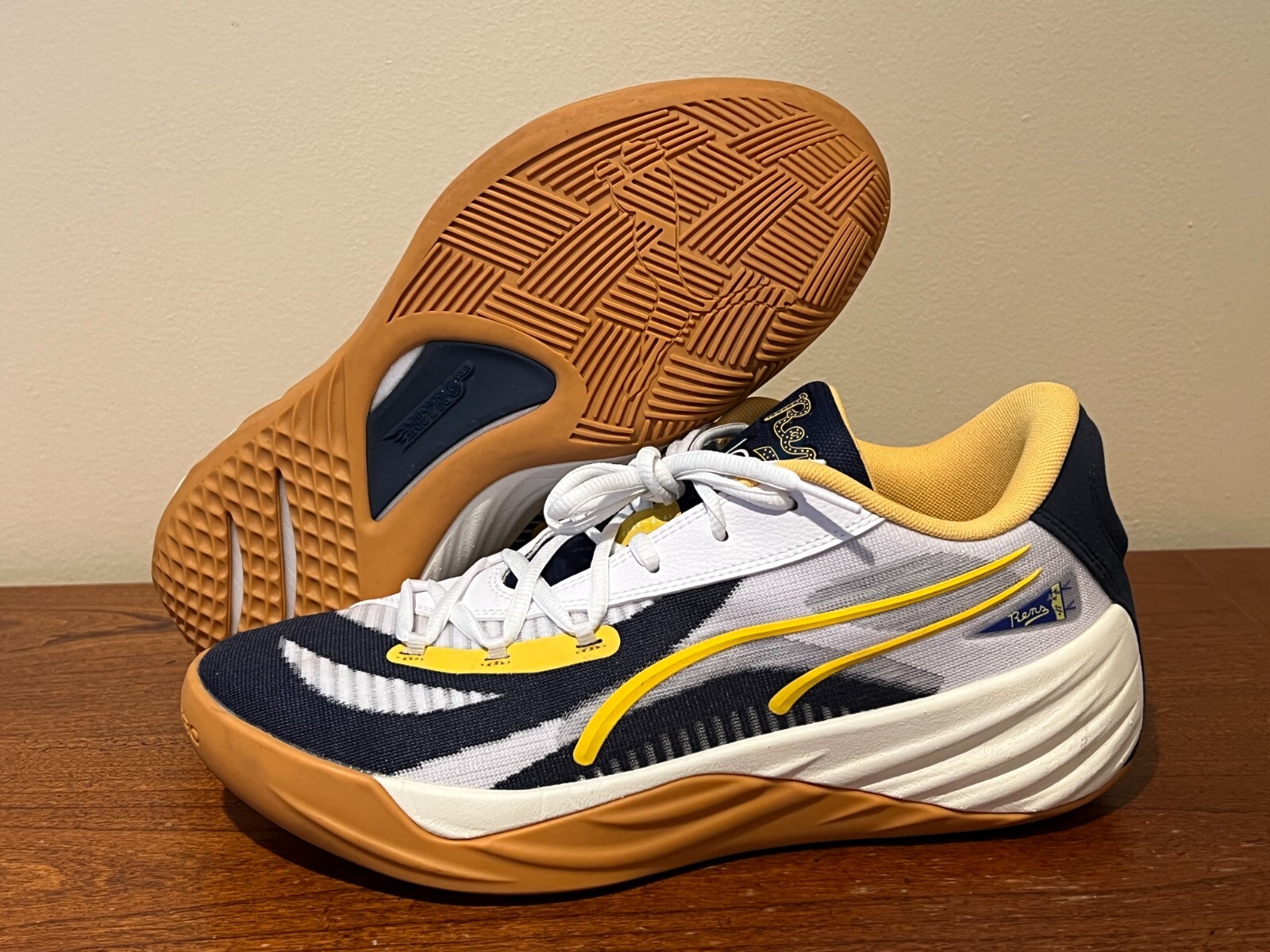 Size 10.5 - PUMA All-Pro Nitro x Black Fives Low Harlem Rens 100 Year... | eBay