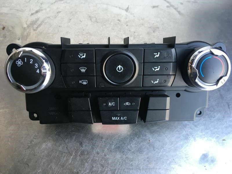 2010-2012 Ford Fusion A/C AC Heater Climate Control Manual W/O ...