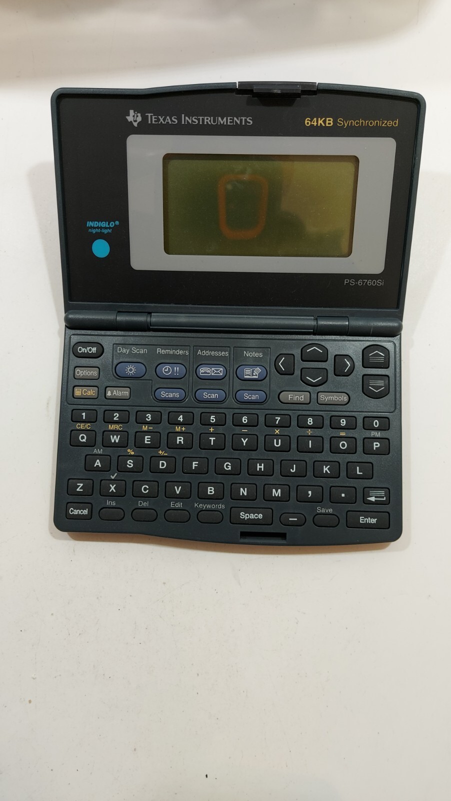 69.Texas Instruments PS-6760SI Electronic Memo Master Organizer | eBay