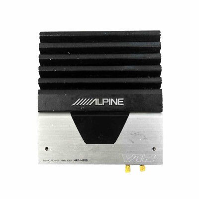 Alpine V12 AccuClass-D MRD-M300 - Car - Amplifier - 1-Channel - 600 ...
