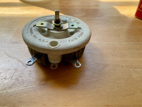 Ohmite Model L Rheostat 0.5 Ohm, 150 Watt | eBay