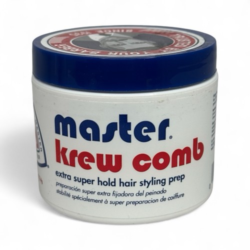 Master Krew Comb EXTRA Super Hold Hair Styling Prep 4 oz. New | eBay