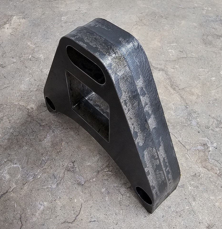 Chinese Mini Excavator Drive Motor Reinforcement Brackets - Round ...