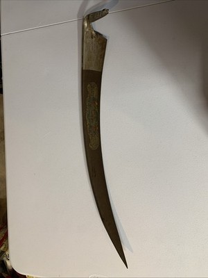 Antique Farm Scythe Blade - Made In Austria- Label Still Intact! | eBay