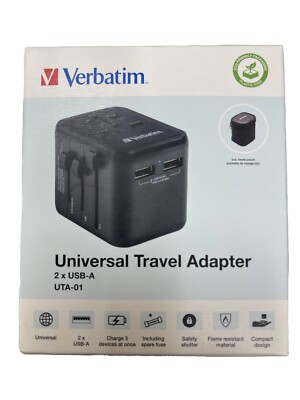 Verbatim Universal Travel Adapter | eBay UK