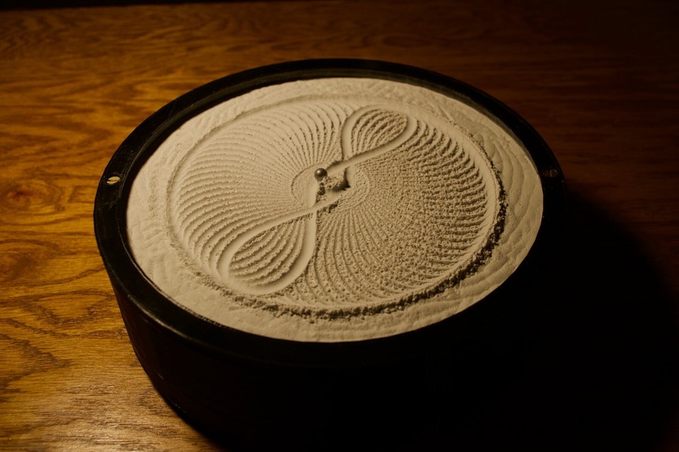 Automatic Ball Zen Garden Sand Bowl - Sand Art | eBay