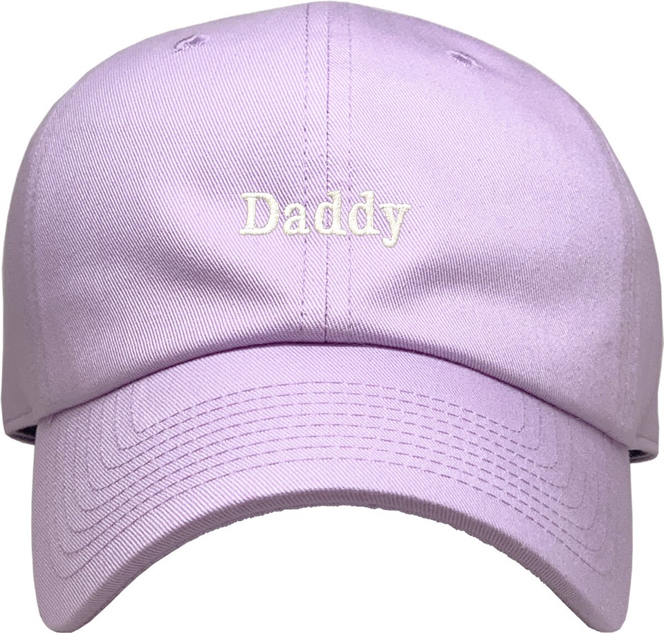 Daddy Embroidery Dad Hat Cotton Adjustable Baseball Cap Unconstructed ...