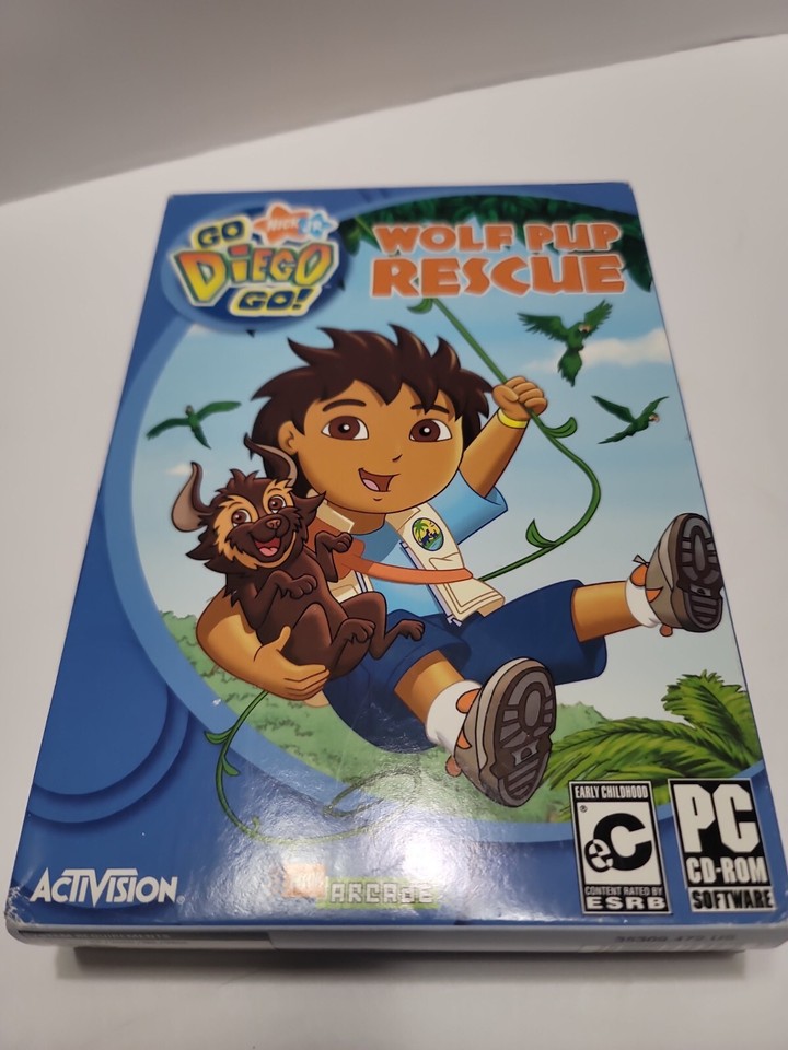 GO DIEGO GO - Wolf Pup Rescue - PC Childrens Software Ages PC CD-ROM | eBay