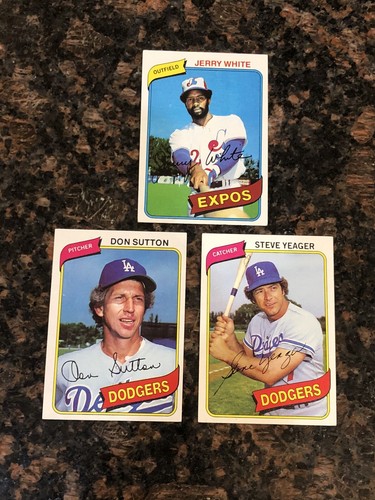 1980 Topps Baseball Commons, Finish Your Set, Start@.12 Each-Read ...