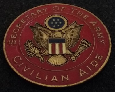 AUTHENTIC SecArmy DoA Secretary of Army Civilian Aide New York ...