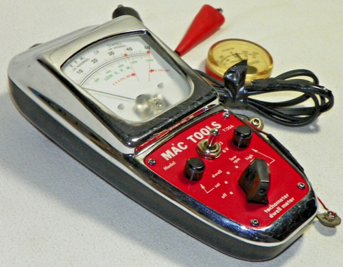 Vintage MAC Tools Tachometer/Dwell Meter T125A Scarce Old School ...