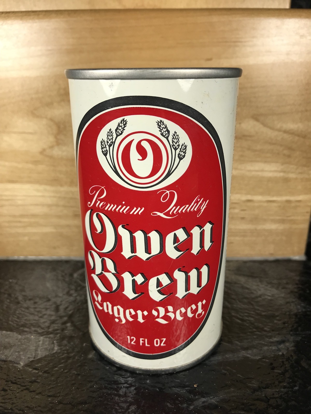 Vintage Steel Beer Can Owen Brew Lager Premium Quality Walter Brewing ...