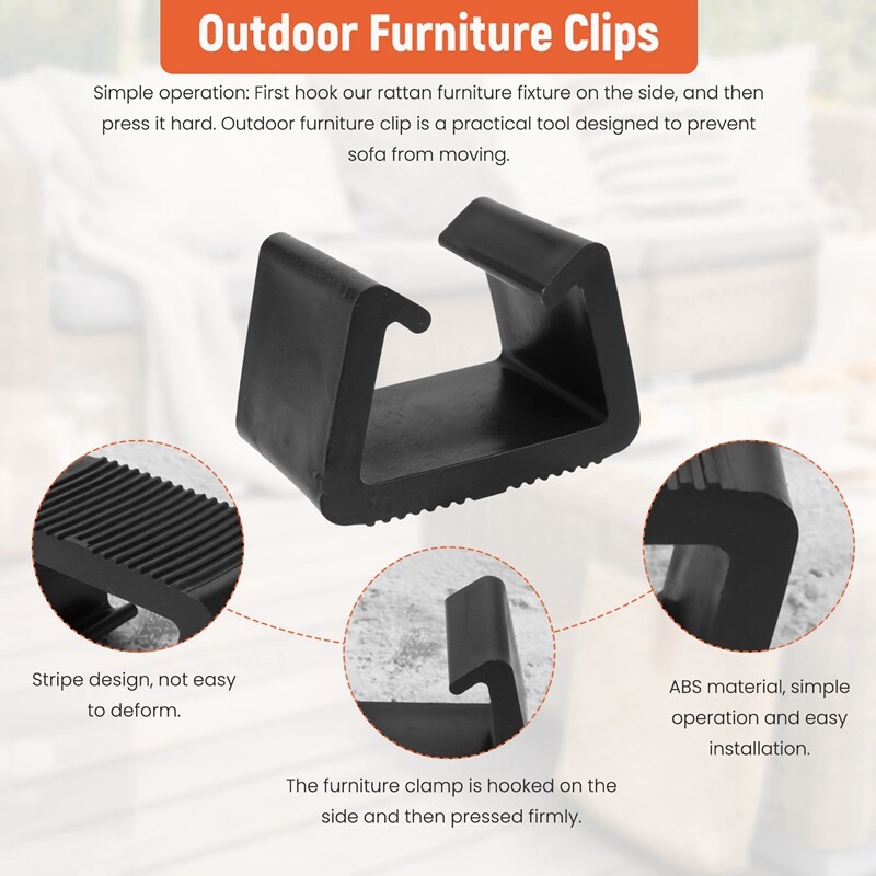 Rattan Furniture Clip Multipurpose Wicker Sofa Connector Fastener ...