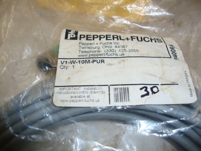 pepperL-fuchs cable v1-w-10m-pur | eBay