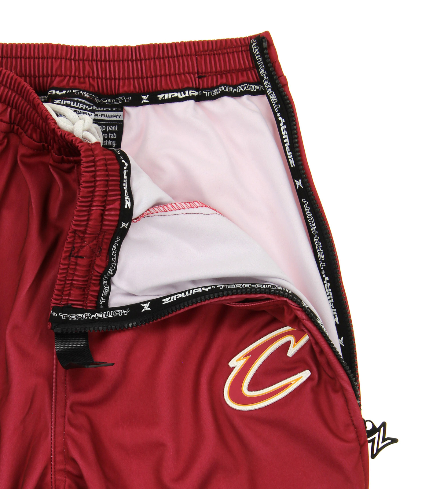 Zipway NBA Men's Cleveland Cavaliers Retro Pop Athletic Tearaway Pants ...