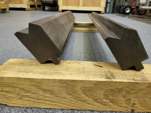 Press Brake Tooling Offset Die/Punch Set 26.25" Long - V Opening 1.25 ...