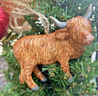 Highland Cow Christmas Tree Ornament Highland Cow Decoration Cow ...