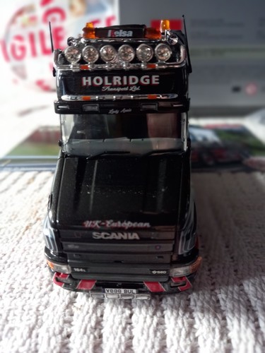 TEKNO SCANIA T-CAB "HOLRIDGE"LIMITED EDITION HEAVY HAULAGE WSI CORGI 1/ ...