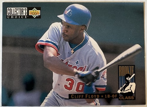 1993-94 Upper Deck Collector's Choice Cliff Floyd Montreal Expos (RC ...
