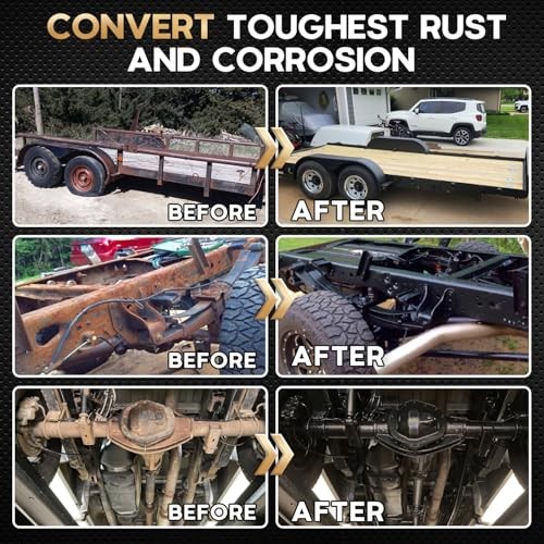 Ultra Rust Converter & Metal Primer, 35 oz Automotive Heat-Stable Rust ...