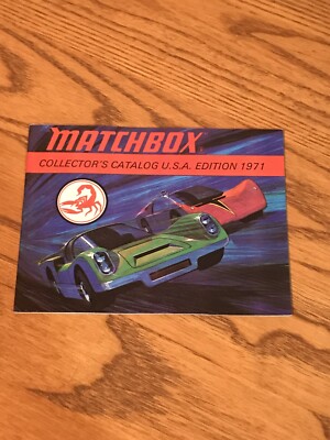 1971 Matchbox Collector's Guide Catalog U.S.A. Edition | eBay