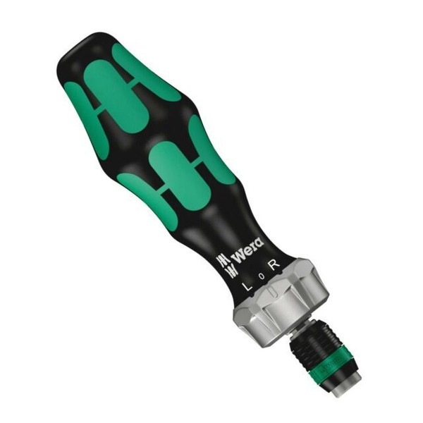 Wera 816 RA 1/4" Ratchet Screwdriver with Bits Holder (05051461001) for ...