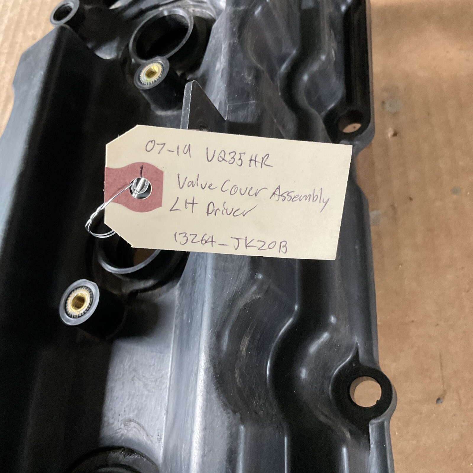2008-2012 Nissan 350Z Infiniti G35 EX35 Left Driver Side Valve Cover ...