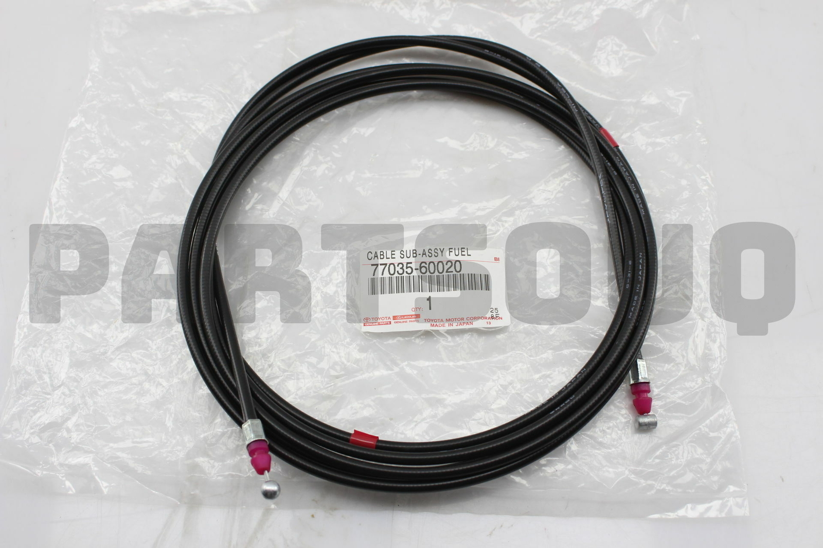 7703560020 Genuine Toyota CABLE SUB-ASSY, FUEL LID LOCK CONTROL 77035 ...