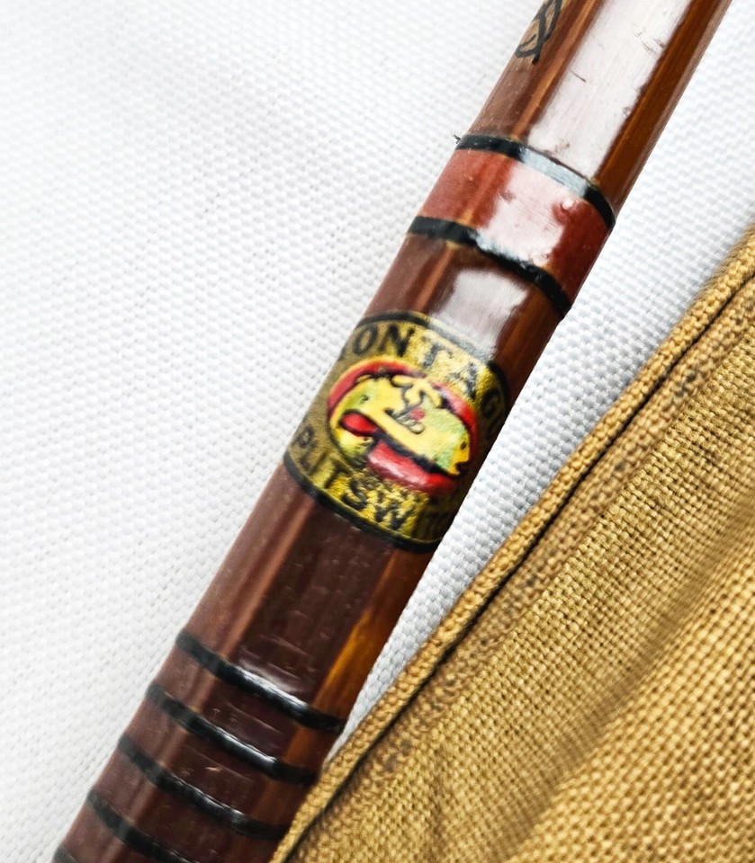 Montague Splitswitch 9 ft Or 6 Ft Convertible Bamboo Fly & Casting Rod ...