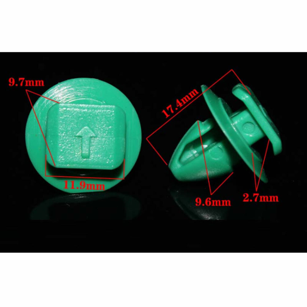 10 Car Wheel Arch Fender Flare Molding Trim Retainer Clips for Jeep ...