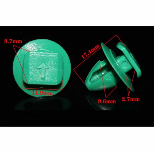 10 Car Wheel Arch Fender Flare Molding Trim Retainer Clips for Jeep ...