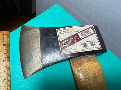 Ludell Axe 14” Wood Handle 1.5lbs Camp Axe model 12105 NOS | eBay