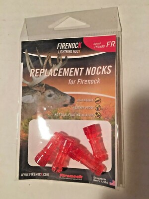 Firenock Replacement Nocks Red Lighting Nock "F" Style | eBay