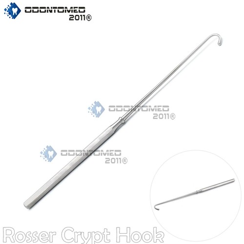 ODM Rosser Crypt Hook 6.75inch Blunt Point Single End Stainless Steel ...