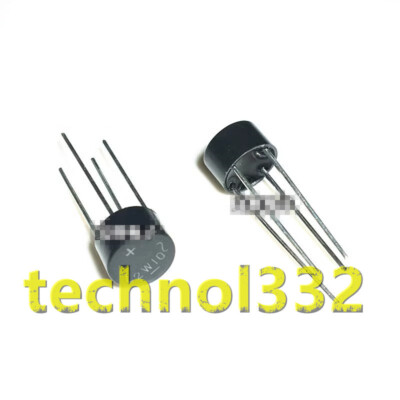 10PCS NEW 2A1000V Round bridge 2W10 cylindrical rectifier bridge #YT | eBay