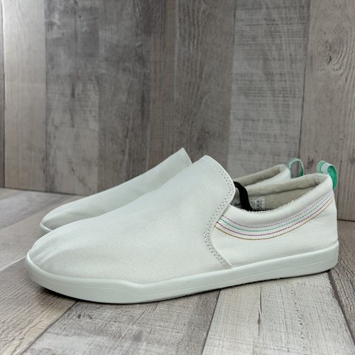 Vionic Beach Marshall Womens 7.5 Canvas Slip On Sneaker Flats Casual ...