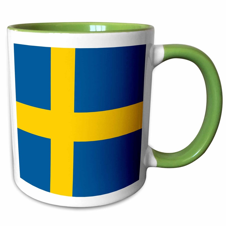 3dRose Flag of Sweden - Swedish blue and golden yellow Nordic ...