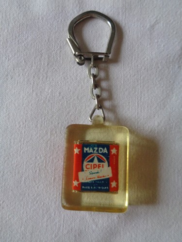 ANCIEN PORTE CLE PILE MAZDA CIPEL | eBay