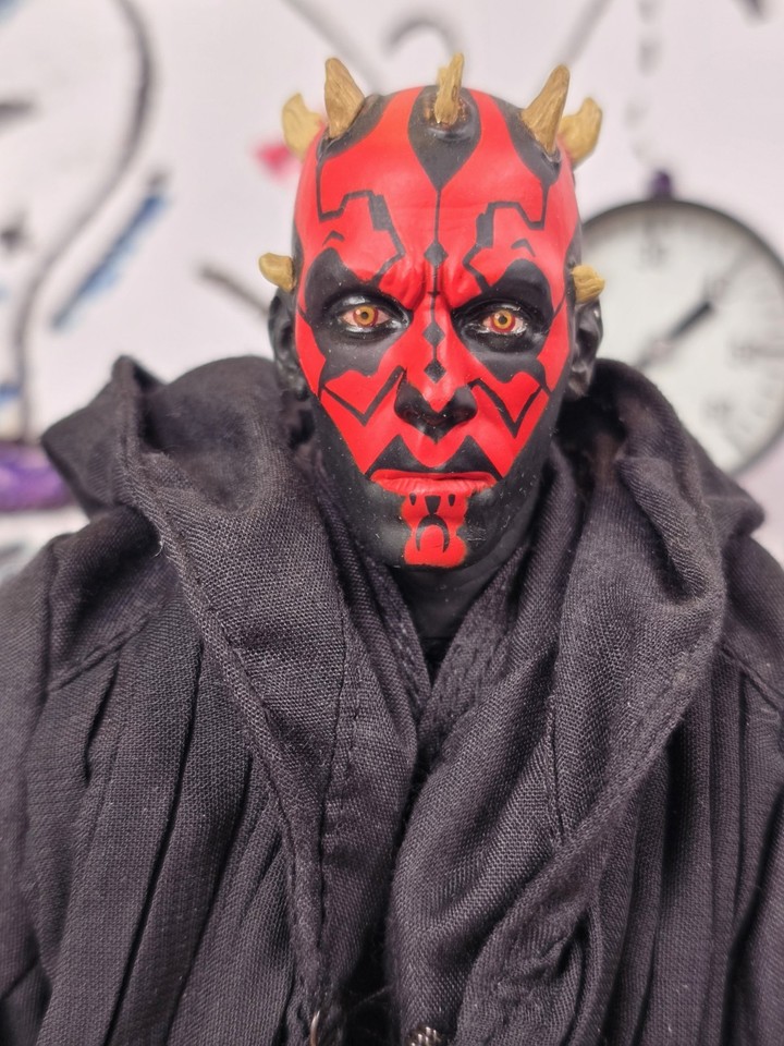 Darth Maul Lord of Sith 12" 1/6 STAR WARS SIDESHOW SW.36 Hot Toys | eBay