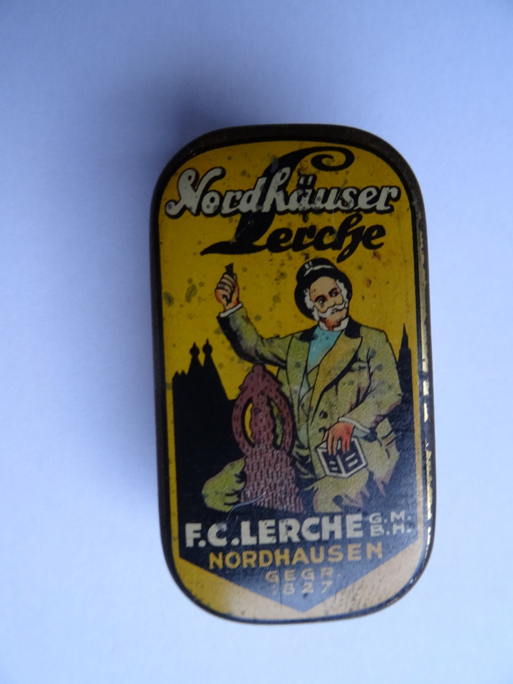 Kautabak Blechdose Nordhäuser Lerche | eBay.de