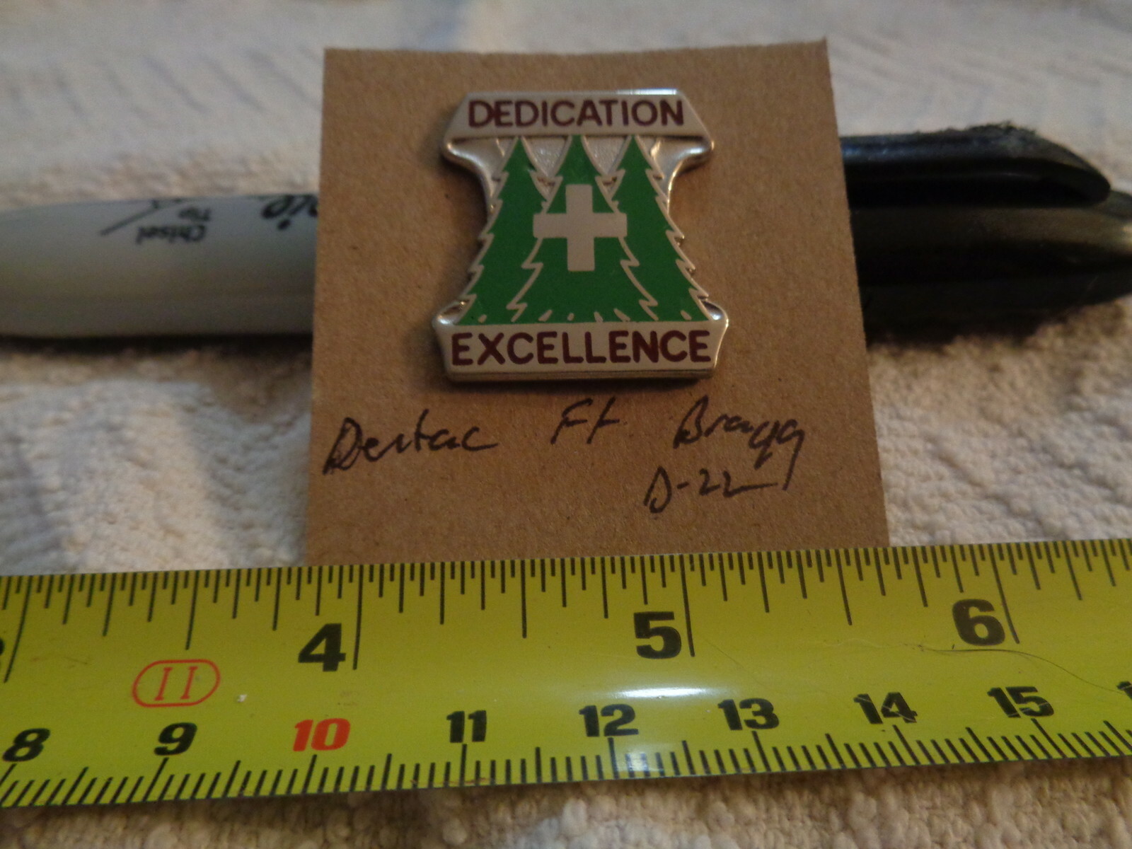 DENTAC Ft Bragg D-22 Unit Crest, DI, DUI (DRAW#74) | eBay