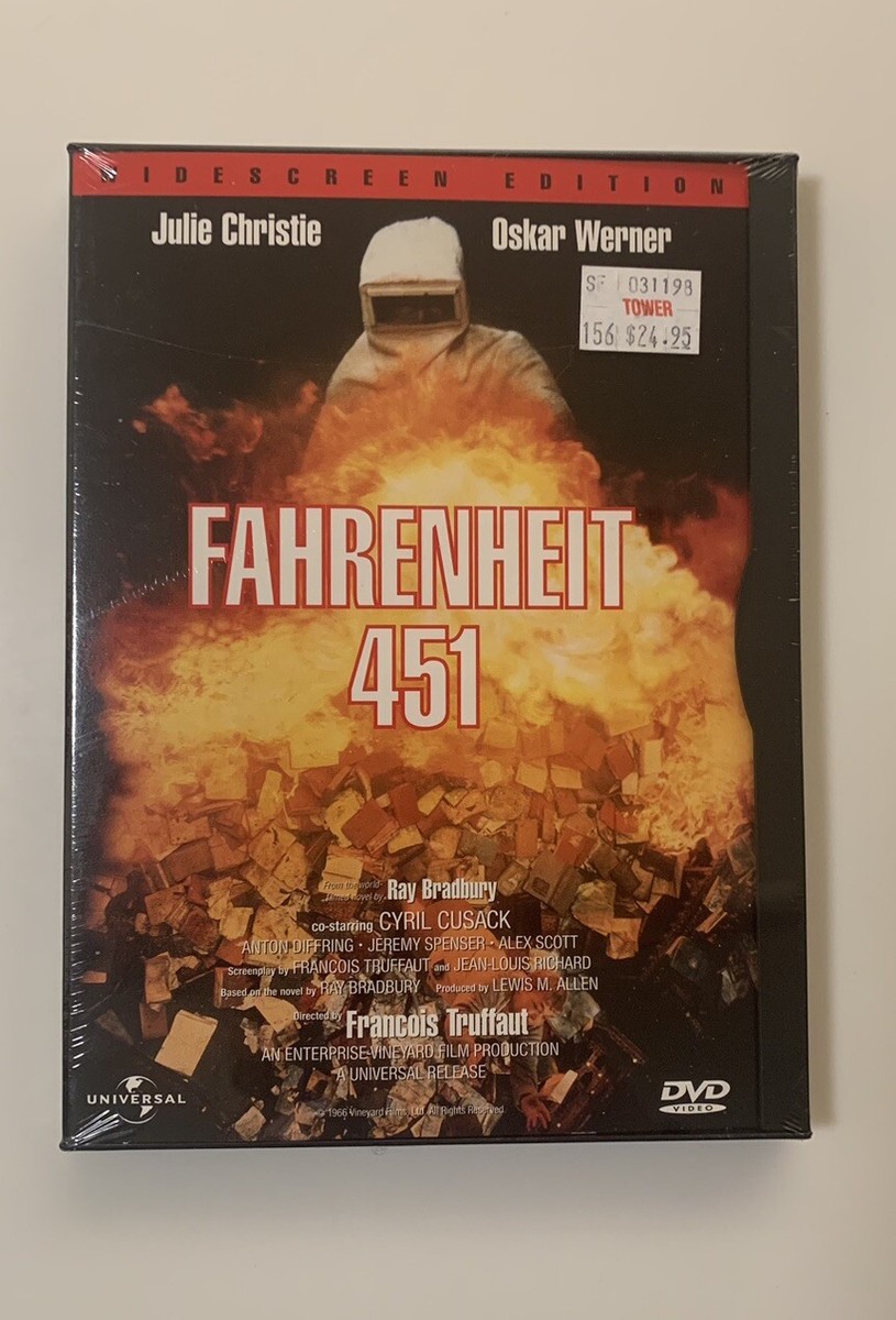 Fahrenheit 451 Dvd Fahrenheit 451 Burning The Book Onto Film Deep